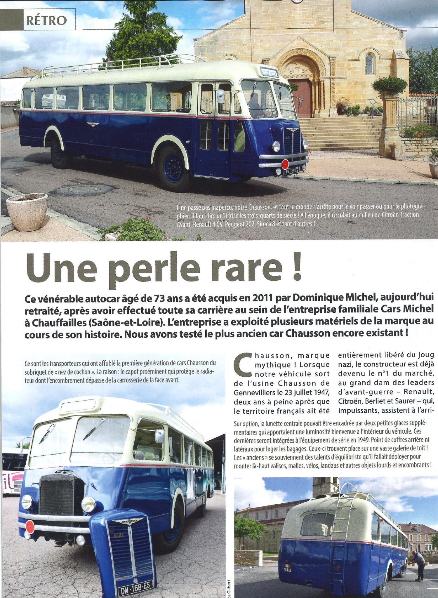 L’autocar de Dominique MICHEL – cars et bus et compagnie